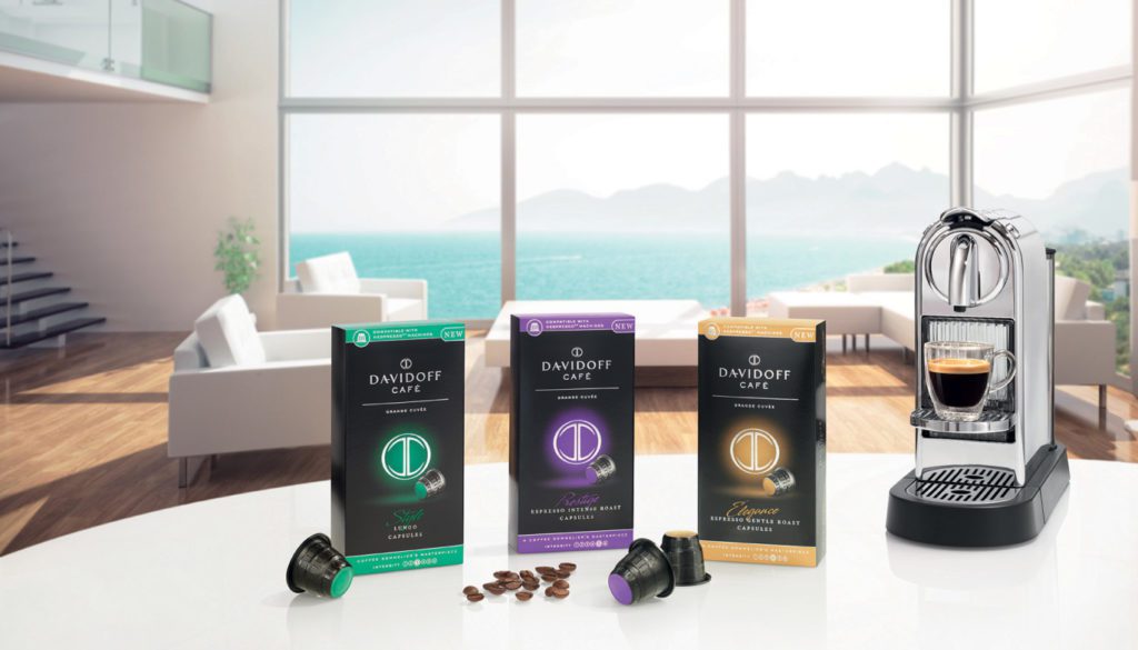 Davidoff Café launches a collection of Nespresso-compatible capsules