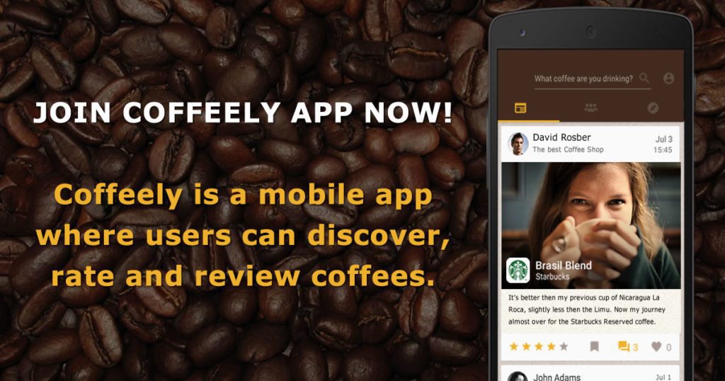 Know all about coffee and drink the best cuppa with Coffeely App