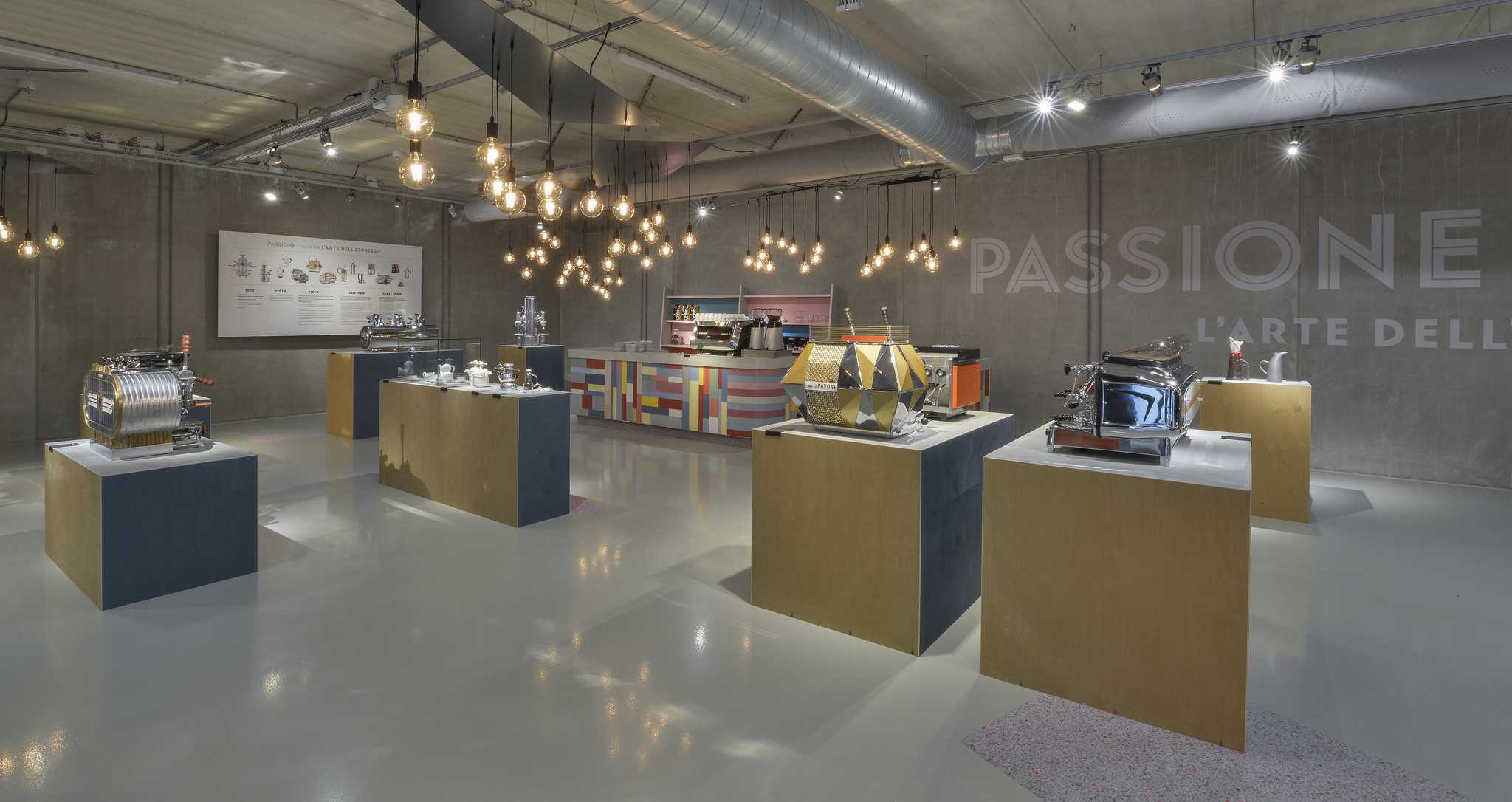 New exhibition lets coffee lovers taste the design of Italian espresso ...