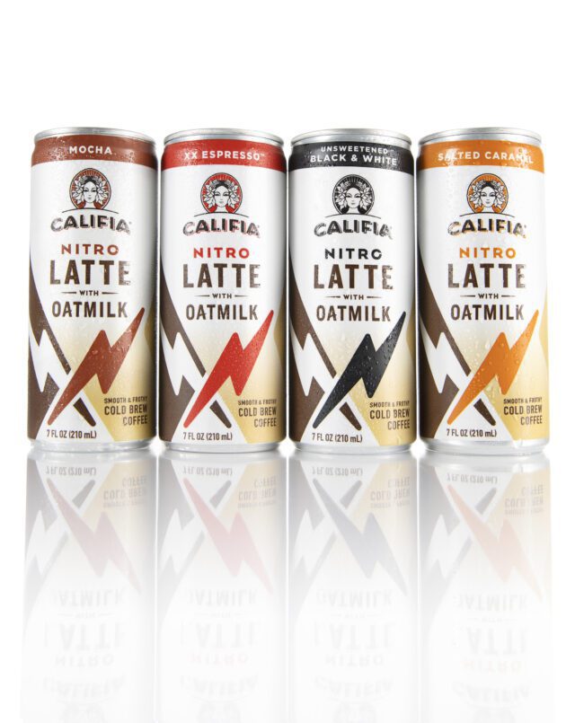 Califia Farms launches line of plant-based nitro Draft Lattes with Oatmilk