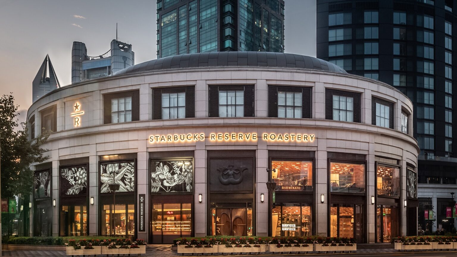 Starbucks Reserve Roastery Shanghai celebrates Leed Platinum
