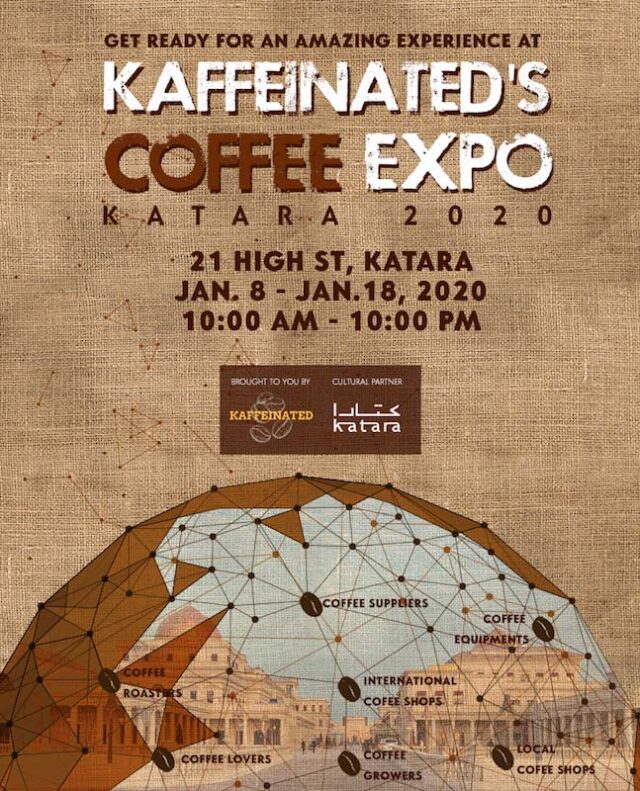 Kaffeinated Coffee Expo 2020, the festival for all coffee lovers in Qatar