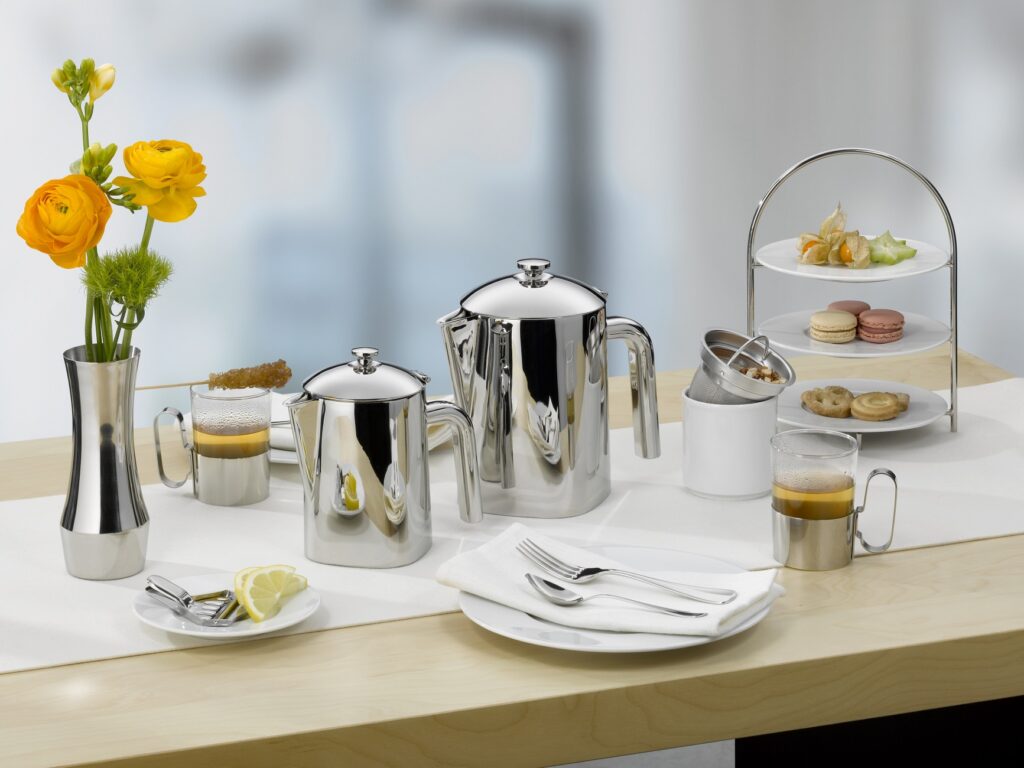 The new double-walled pot collection "Compo" from Wmf Professional