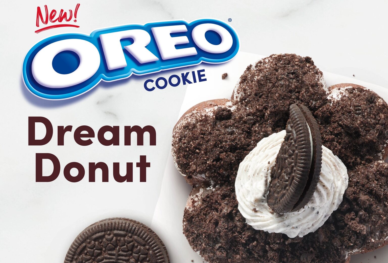 Tim Hortons US launches new Dream Donuts featuring Oreo Cookie