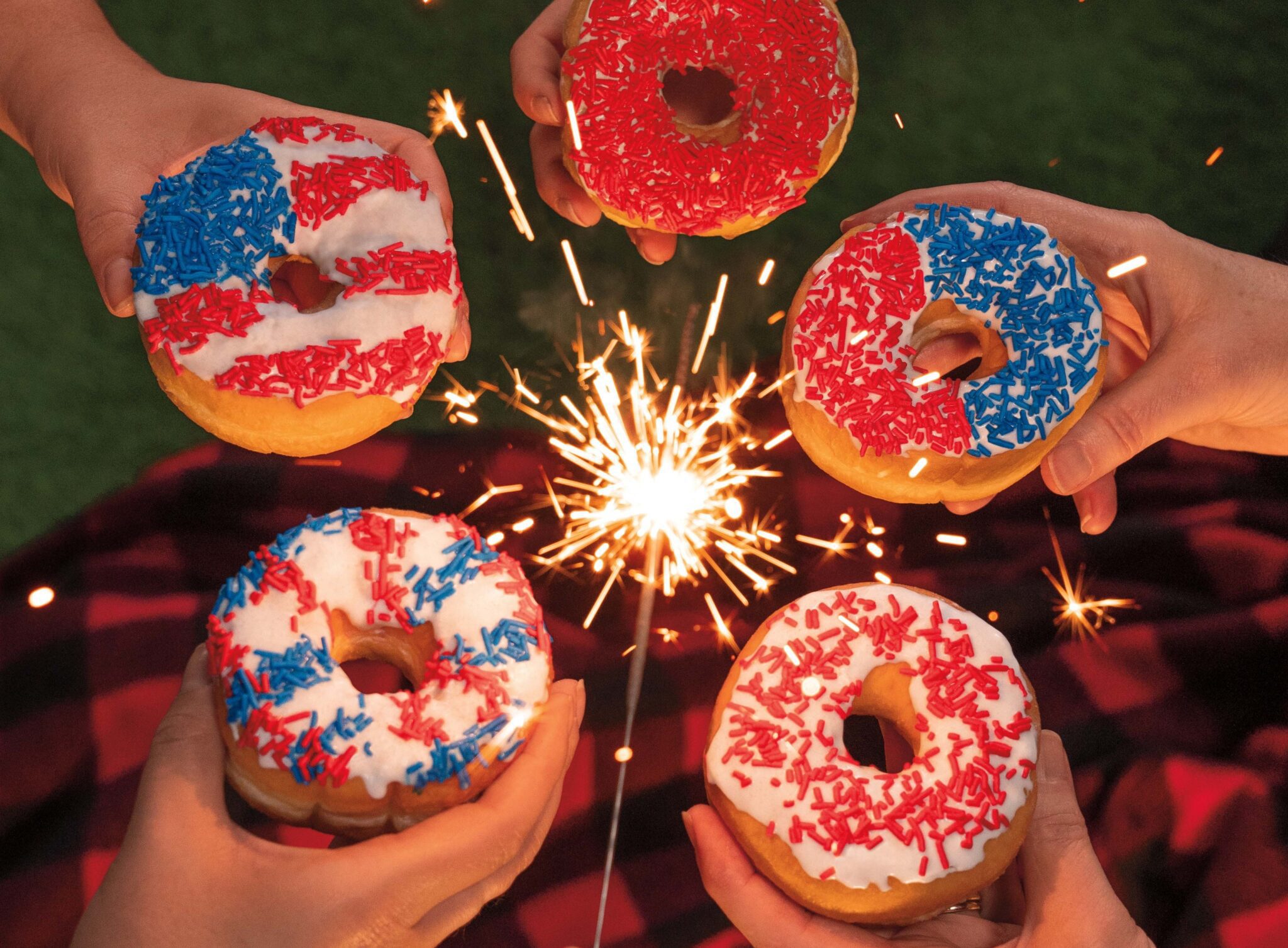 Tim Hortons US celebrates 4th of July with patriotic DIY donut kit