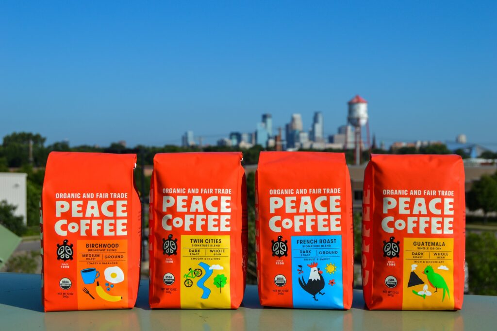 Peace Coffee expands reach as consumers seek to upgrade at-home coffee