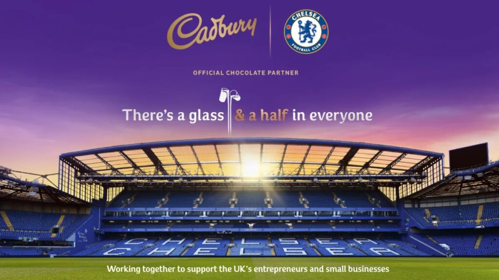 Cadbury becomes Chelsea Football Club's official chocolate partner