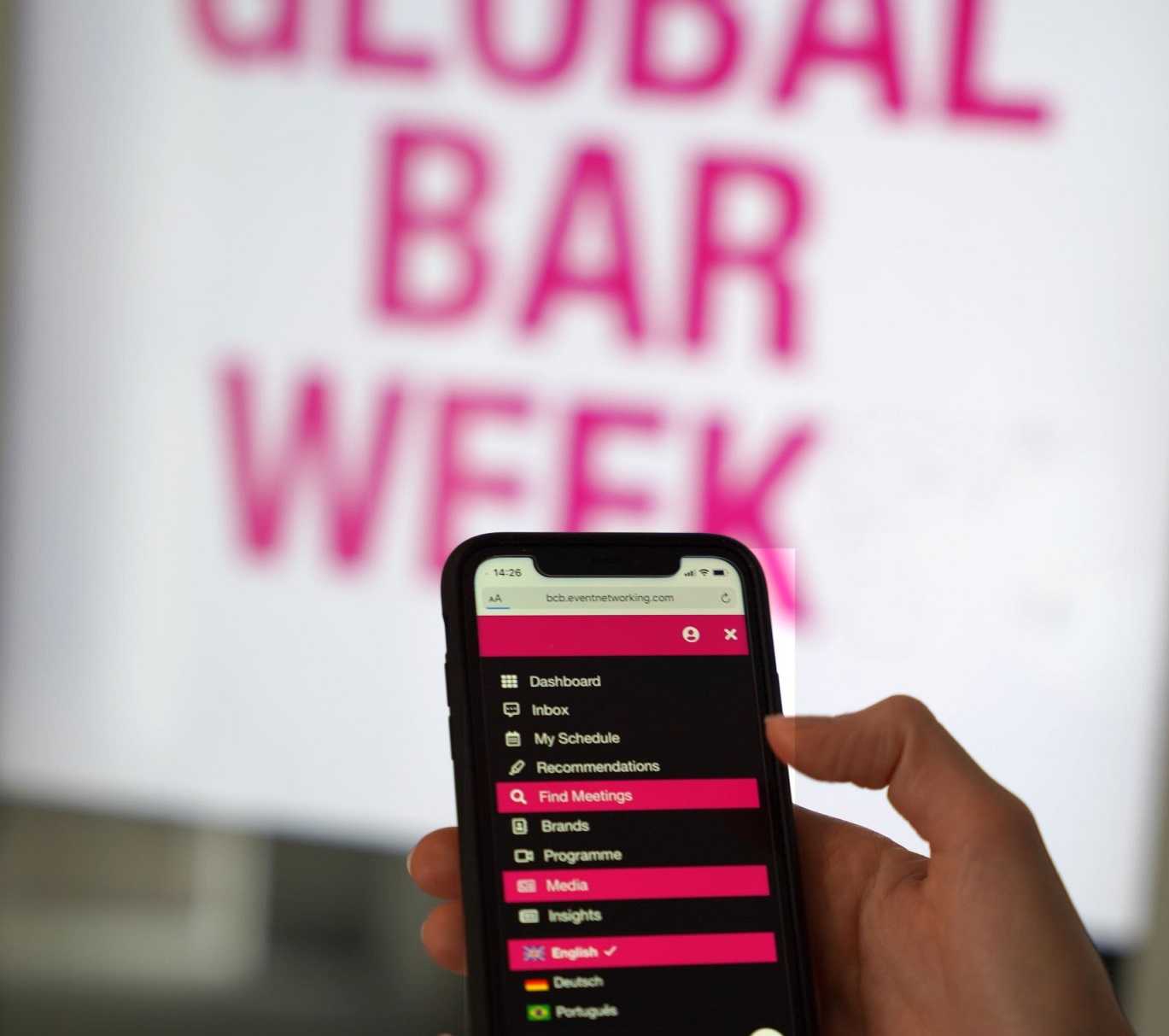 Visitors from almost 80 countries at the digital Global Bar Week