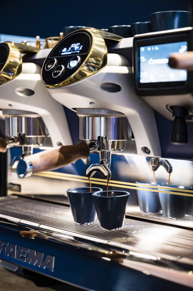 Two Faema E71E at Factory 1895, the experiential space by Lavazza
