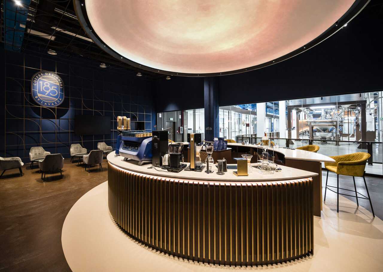 Two Faema E71E at Factory 1895, the experiential space by Lavazza