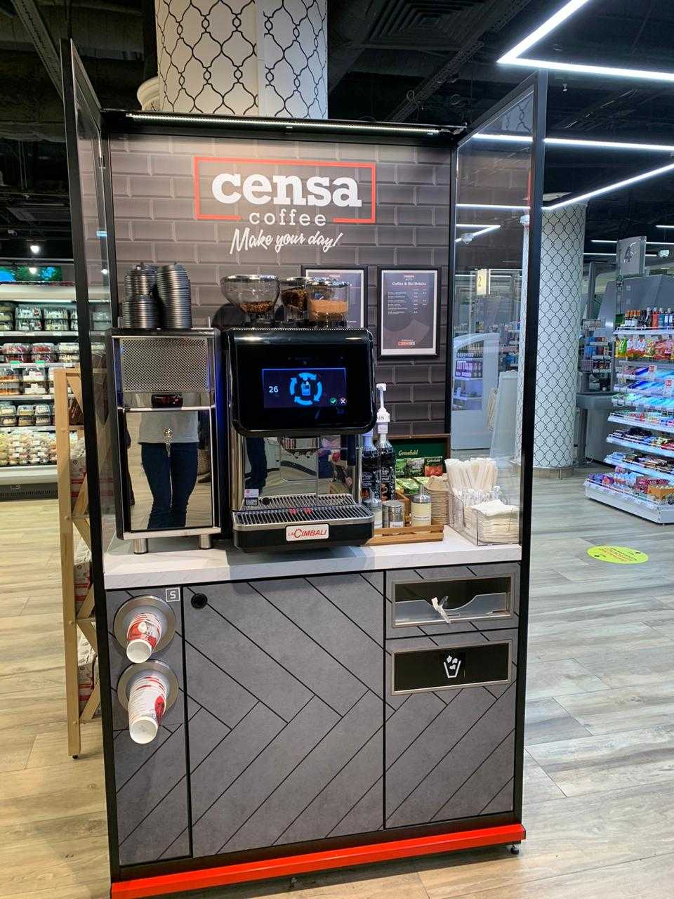 Gruppo Cimbali opens first Censa Café in Russia in partnership with Spar