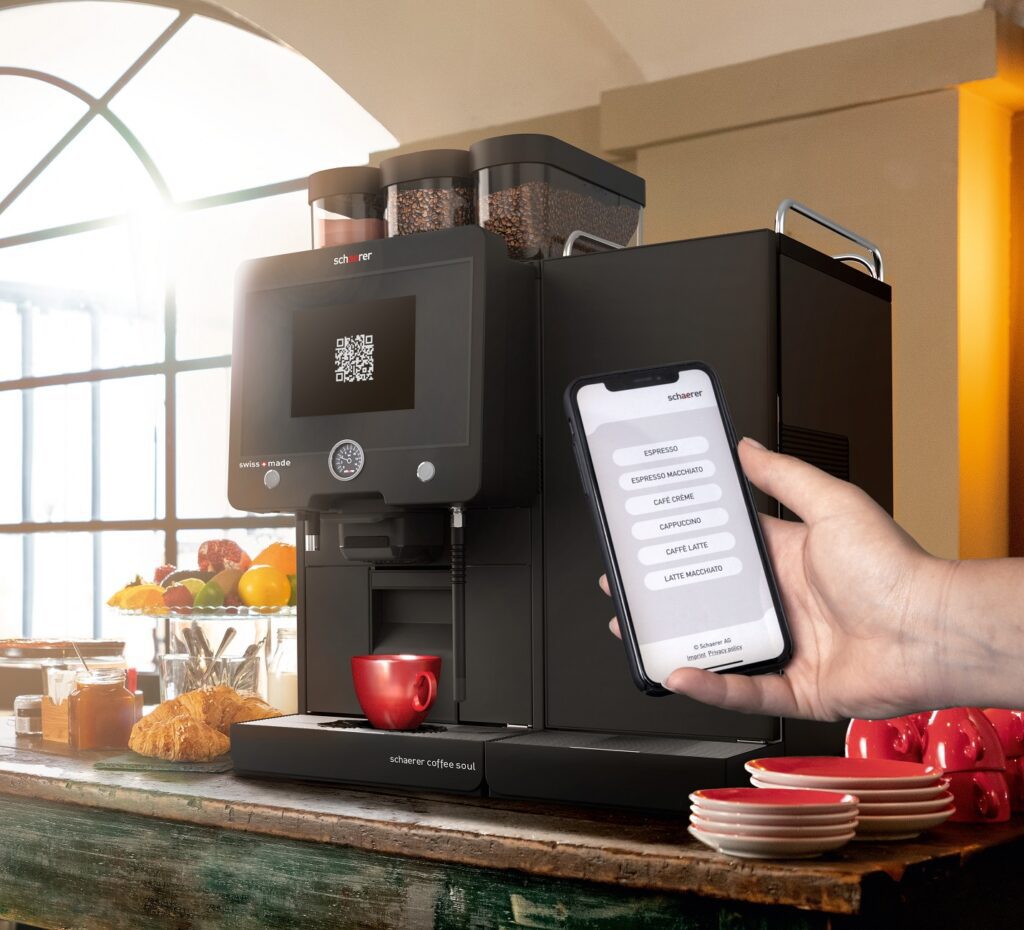 Schaerer introduces new features for contactless preparation and payment