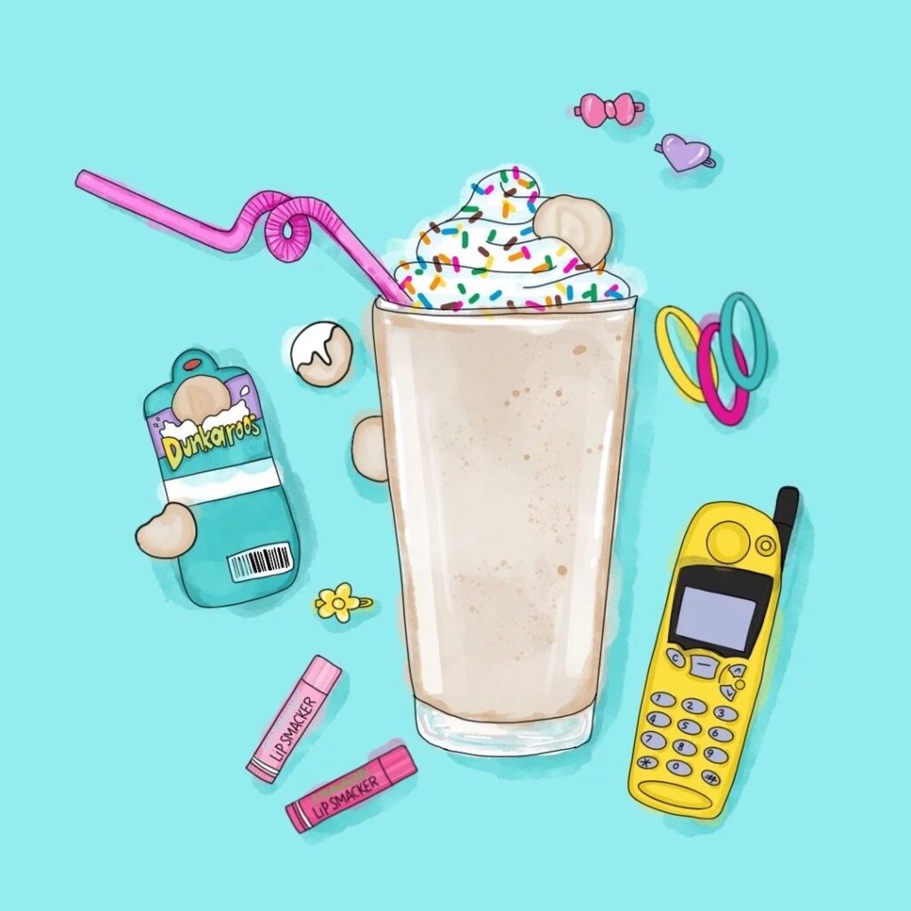 Crimson Cup brings back the 90s with 30th anniversary brew bar menu