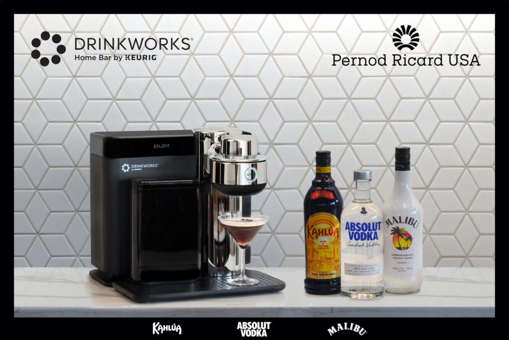 Drinkworks expands open system with Absolut Vodka, Kahlúa & Malibu ...