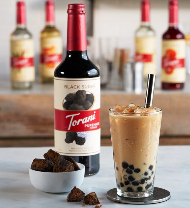 Torani new trendsetting flavors mix well with a variety of beverages