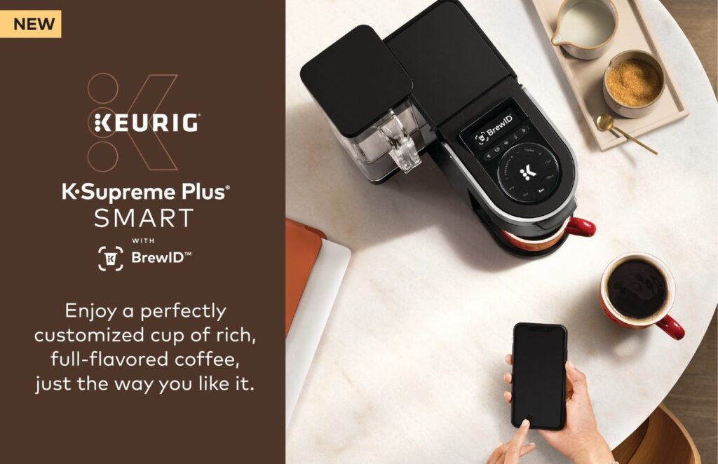 Keurig BrewID, the company's new connected technology platform