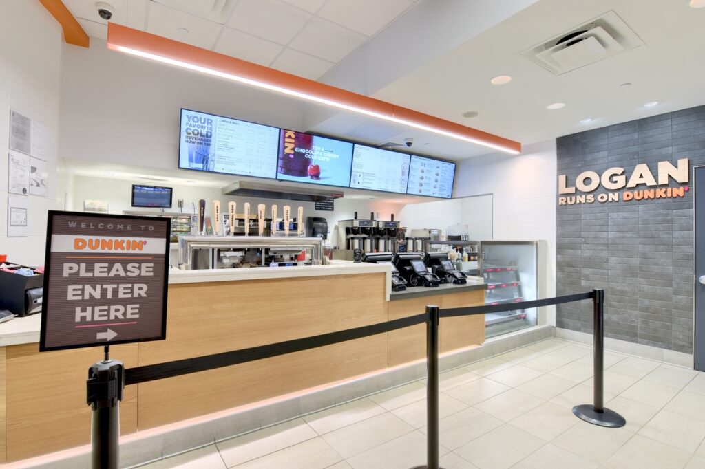 Dunkin’ continues opening non-traditional locations by focusing on airports