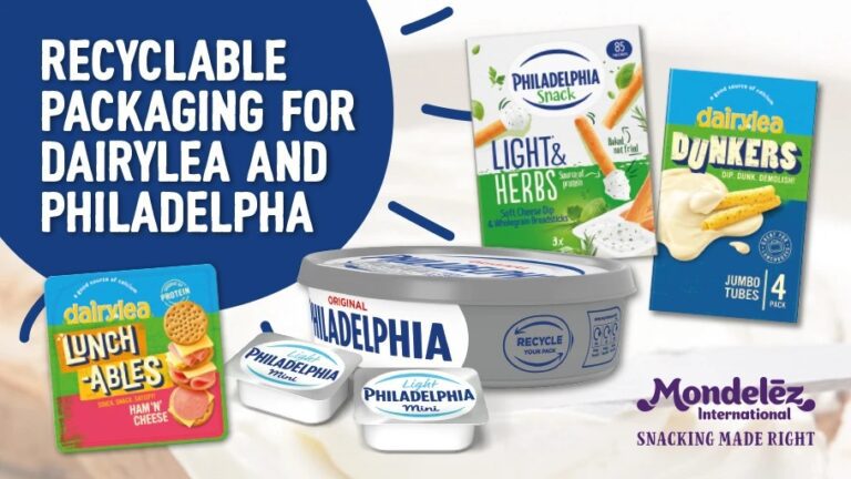 Mondelēz Intl moves to recyclable packaging for Dairylea, Philadelphia