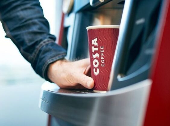 Costa Coffee launches in four Belgian cities through new vending concept