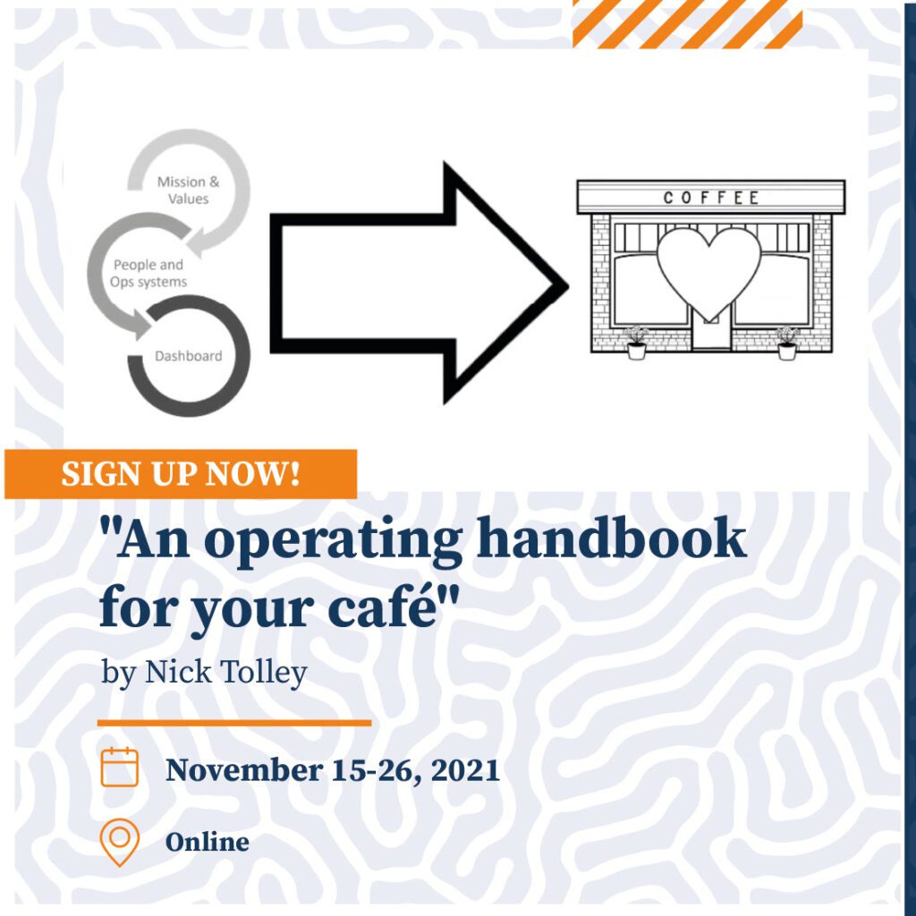 The Coffee Knowledge Hub: there, the program of the november courses