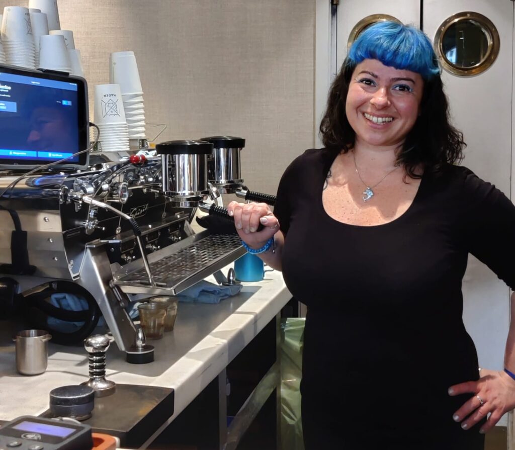 Deborah Cesanelli: "I converted Hugh Grant with the cappuccino"