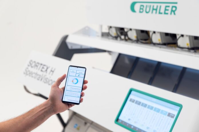 Bühler's Sortex H SpectraVision, a next-level optical sorter