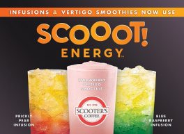 Scooter’s Coffee launches exclusive new energy drink - SCOOOT